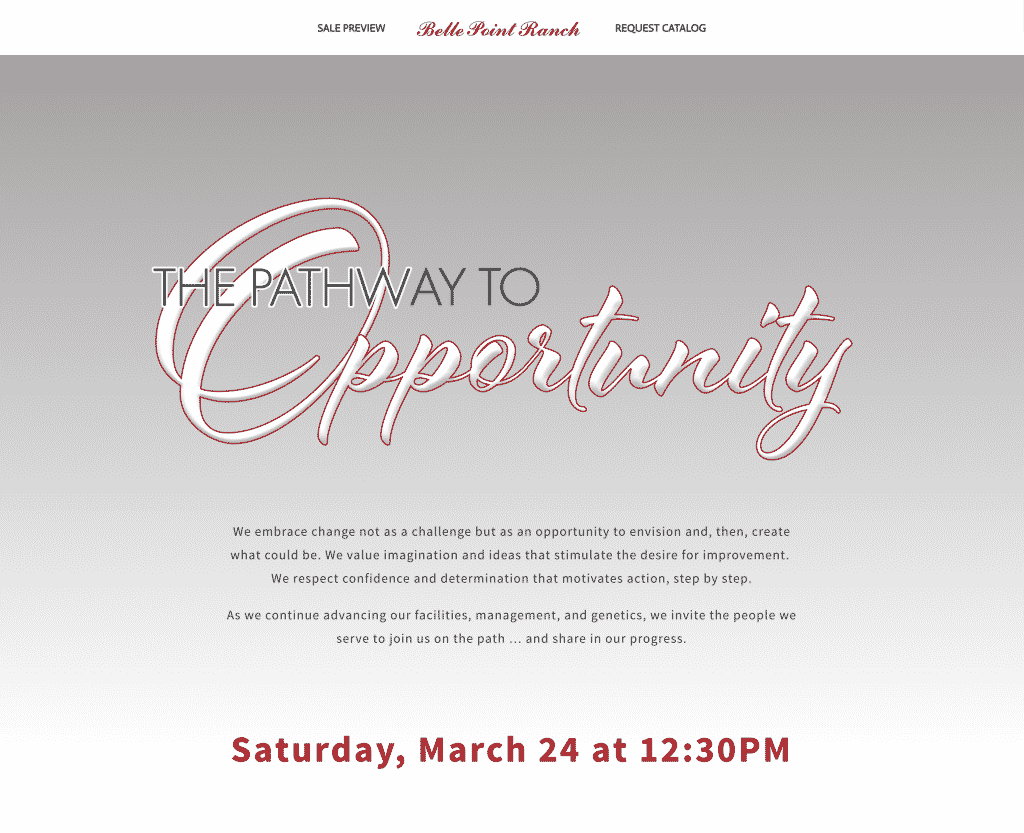 Home | Belle Point Ranch